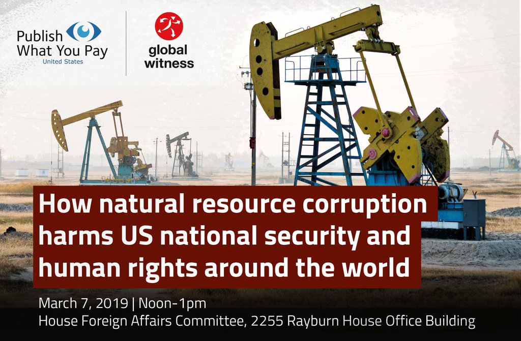 Event: How Natural Resource Corruption Harms U.S. National Security ...