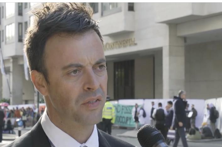 BAFTA-winning oil executive outshone by Greta Thunberg at £1 trillion ...