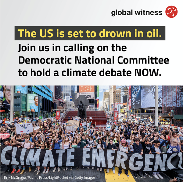 89 billion reasons why the US needs a climate debate | Global Witness